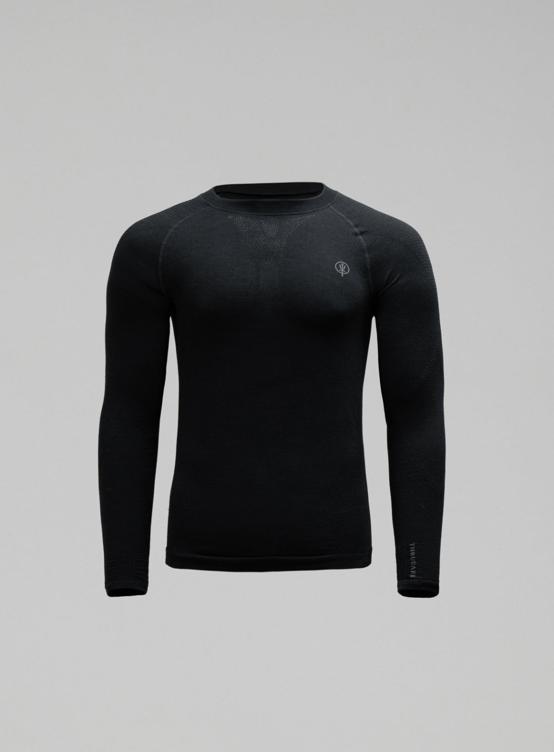 Mountain Pro Merino Base Layer Black Men's Top | ThruDark
