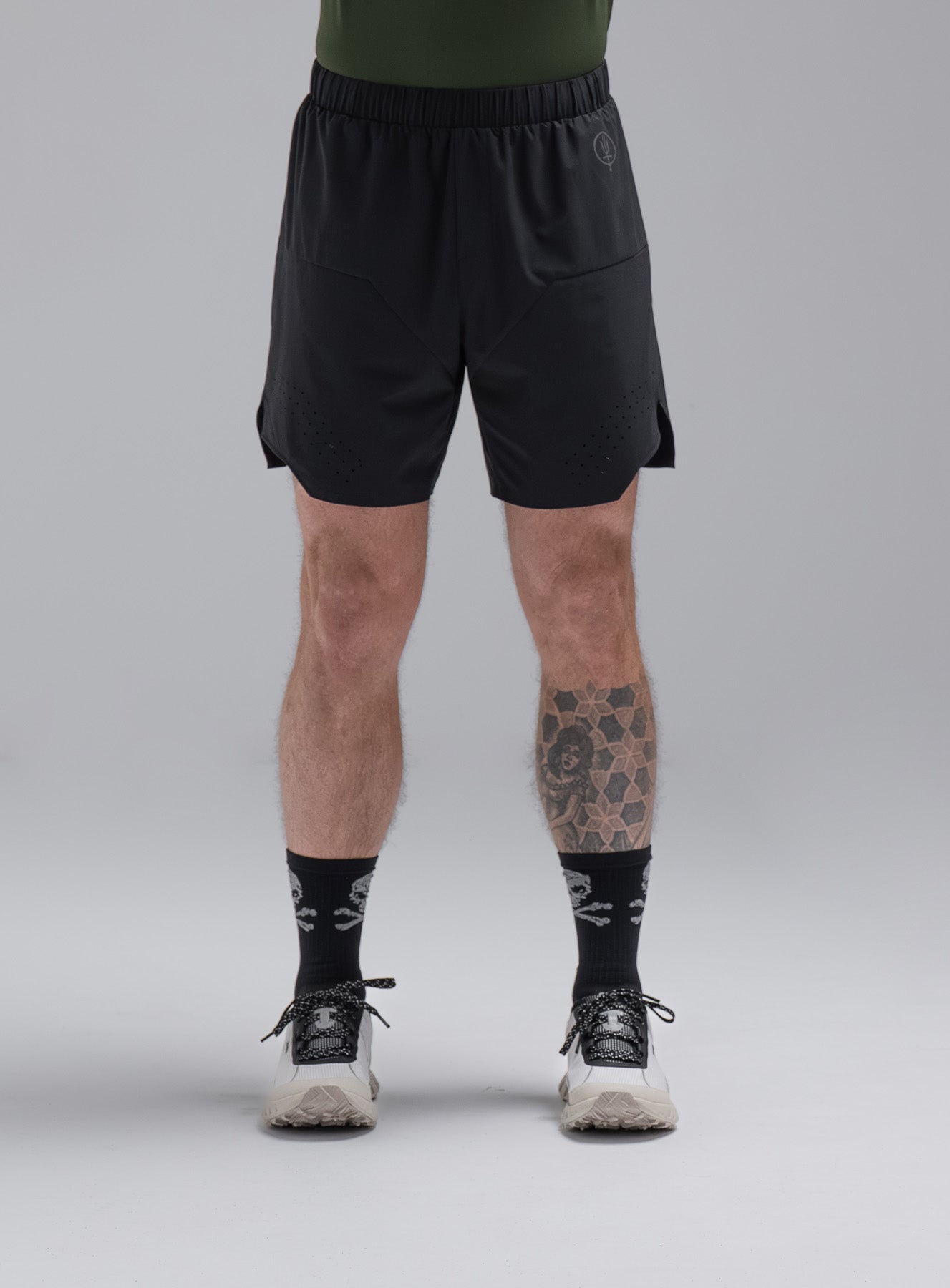 Force Running Black Shorts 7" Men's Lightweight Trail Shorts | ThruDark